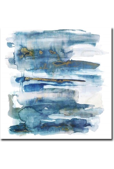 Tablo Plus Shades Of Blue Iı Yağlı Boya Dokulu Tablo 80CM x 80CM Gold Tablo Plus Shades Of Blue Iı Yağlı Boya Dokulu Tablo 80CM x 80CM Gold
