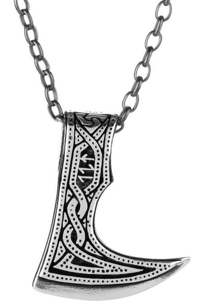 Candie Silver Balta Model Gümüş Kolye