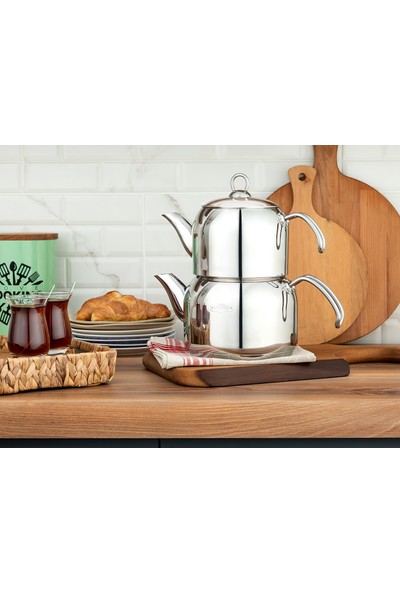 Madame Coco Azura Çaydanlık Takımı Büyük Boy