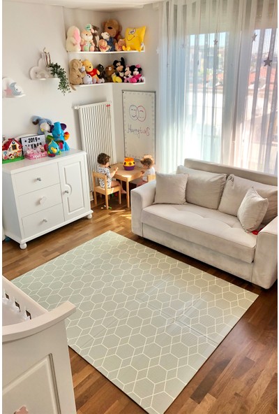Happy Twins Prizma Safari Katlanabilir Çift Taraflı Oyun Matı Halısı 150x200 Happy Twins Prizma Safari Katlanabilir Çift Taraflı Oyun Matı Halısı 150x200