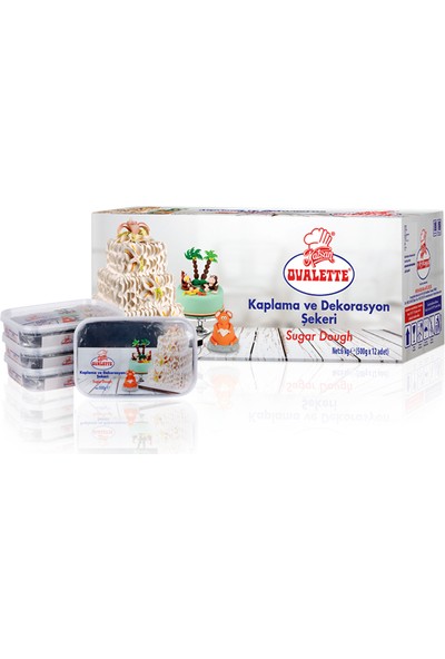 Ovalette Lacivert Şeker Hamuru 500 gr