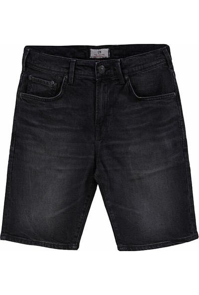 Ltb Elrond Black Sable Wash Erkek Jean Şort
