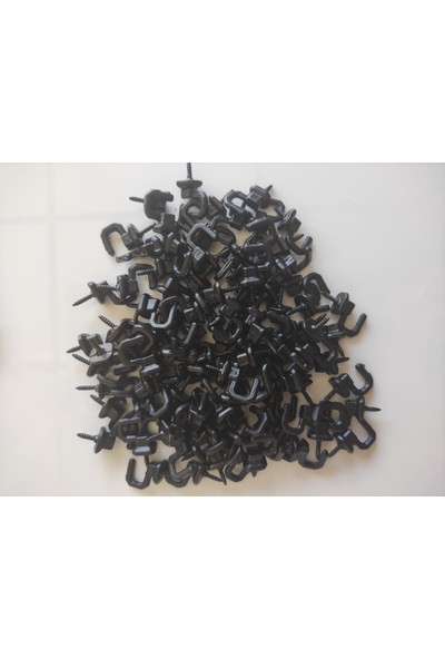 Bkm Mobilya Tesbih Askısı (Siyah 100 Adet)