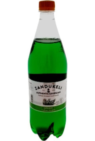Zandukeli Tarhun Aromalı Gürcü Sodası 1 Ltpet Şişe