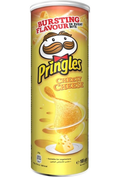 Pringles Nacho Peynirli 165 gr Pringles Nacho Peynirli 165 gr