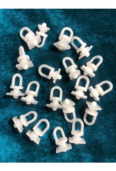 İzmir Bitpazarı Perde Kilidi - Perde Stoperi - 15 Adet