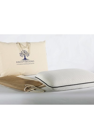 Innova Bedding % 100 Lateks Yastık - Pamuk Iç Kılıf - Dış Kılıf 70 x 40 X12 cm Innova Bedding % 100 Lateks Yastık - Pamuk Iç Kılıf - Dış Kılıf 70 x 40 X12 cm