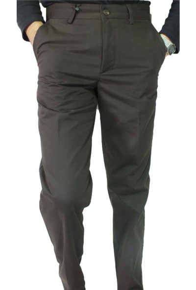 MaviMoure Erkek Klasik Kesim Keten Pantolon