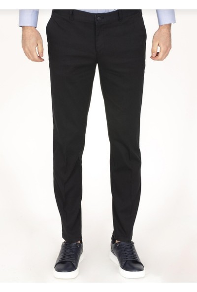 MaviMoure Erkek Klasik Kesim Keten Pantolon