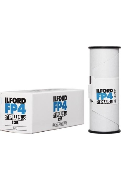 Ilford Fp4 Plus 125 Siyah Beyaz Negatif 120 Roll Film (Skt: 09-2022)