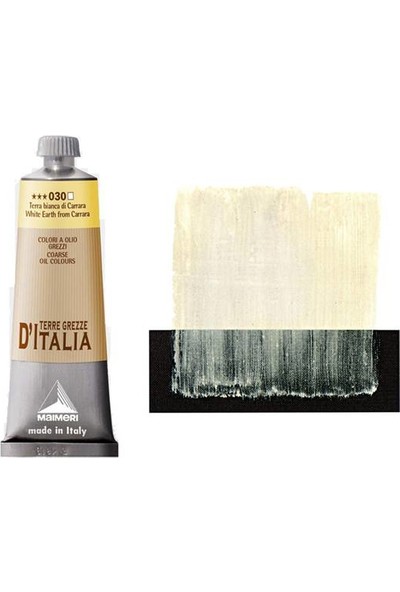 Maimeri Terre Grezze 60ML Yağlı Boya 030 Carrara White Maimeri Terre Grezze 60ML Yağlı Boya 030 Carrara White