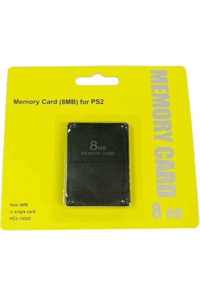 Gizala Ps2 8mb Memory Card Playstation 2 Hafıza Kartı 8 MB Gizala Ps2 8mb Memory Card Playstation 2 Hafıza Kartı 8 MB