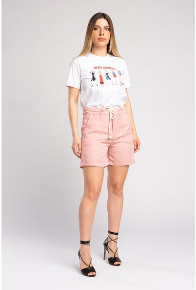 Vigoss Jeans Bol Paça Kadın Şort 40284-70047 Vigoss Jeans Bol Paça Kadın Şort 40284-70047