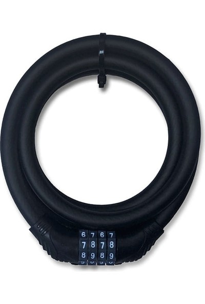 Robesbon Şifreli 12X1000 mm Bisiklet Kilidi Robesbon Şifreli 12X1000 mm Bisiklet Kilidi