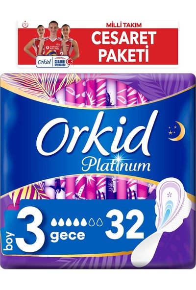 Orkid Platinum Cesaret Paketi Gece 32'li Orkid Platinum Cesaret Paketi Gece 32'li