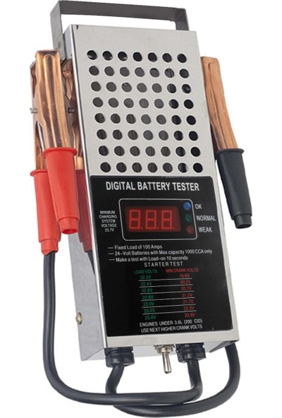 Polaxtor Akü Test Cihazı Dijital 6/12V 200A Polaxtor PLX-21881