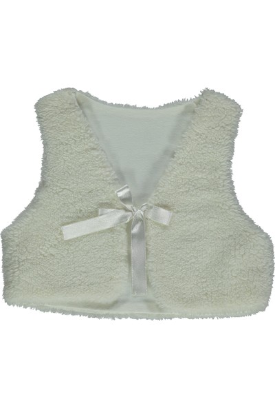 Bebetto Fashıon Girl Toscana Kolsuz Bolero-Ekru