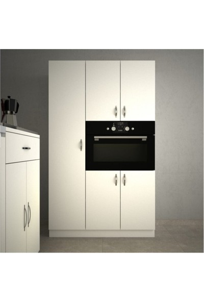 Gökberk GB-9002 5 Kapaklı Fırın ve Kiler Bölümlü Çok Amaçlı Dolap Gökberk GB-9002 5 Kapaklı Fırın ve Kiler Bölümlü Çok Amaçlı Dolap