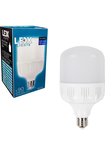 Ledx Tourch LED Ampül 220V 30W 2350LM Beyaz E27 Ledx Ld-30 Ledx Tourch LED Ampül 220V 30W 2350LM Beyaz E27 Ledx Ld-30