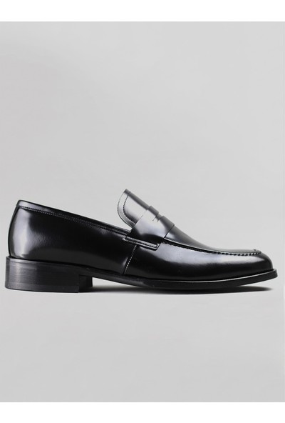 Serdar Yeşil Moreno Erkek Hakiki Deri Loafer-Siyah Serdar Yeşil Moreno Erkek Hakiki Deri Loafer-Siyah