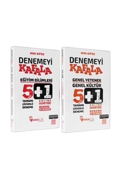 Lider Yayınları KPSS Denemeyi Kafala – GYGK + Eğitim Bilimleri Deneme Seti (2021) Lider Yayınları KPSS Denemeyi Kafala – GYGK + Eğitim Bilimleri Deneme Seti (2021)