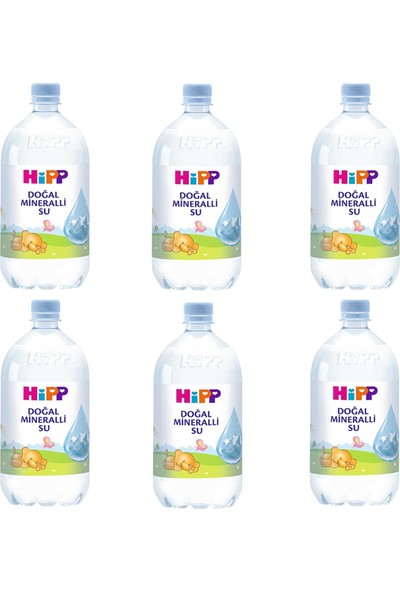 Hipp Doğal Mineralli Su 1 Lt x 6 Adet Hipp Doğal Mineralli Su 1 Lt x 6 Adet