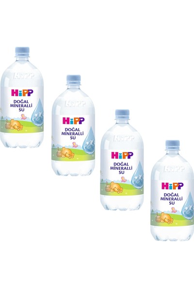 Hipp Doğal Mineralli Su 1 Lt x 4 Adet Hipp Doğal Mineralli Su 1 Lt x 4 Adet