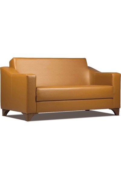 Uzay Ofis Fri Ikili Kanepe - Taba