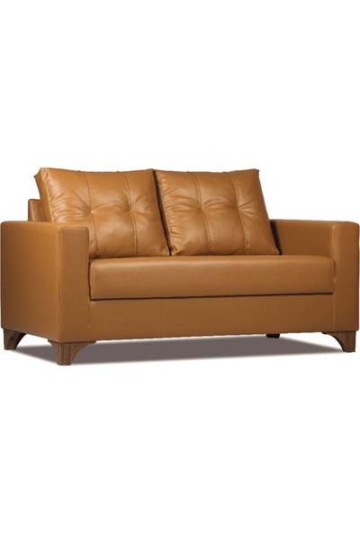 Uzay Ofis Sera Ikili Kanepe - Taba