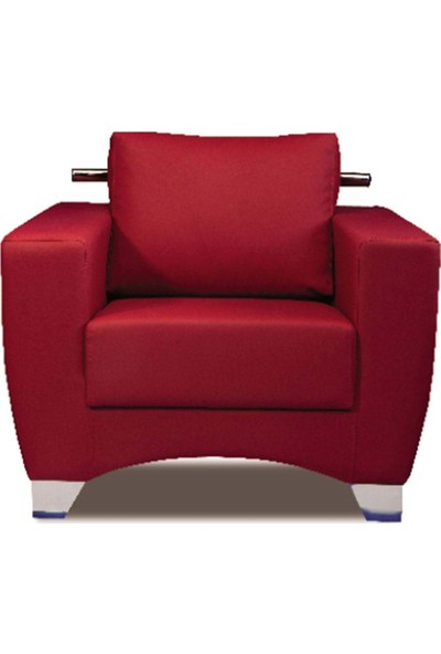 Uzay Ofis Sierra Tekli Kanepe - Kırmızı