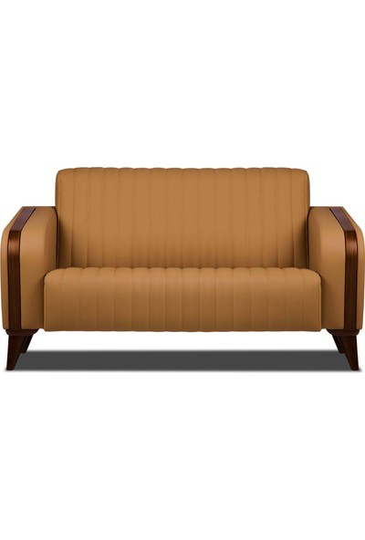 Uzay Ofis Viya Ikili Kanepe - Taba