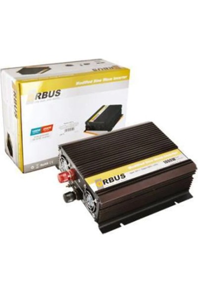 Orbus 1000W-2000W 12V-220V Çevirici Invertör Orbus 1000W-2000W 12V-220V Çevirici Invertör