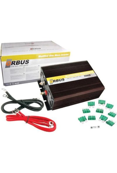 Orbus 2500W-5000W 12V-220V Çevirici Invertör Orbus 2500W-5000W 12V-220V Çevirici Invertör