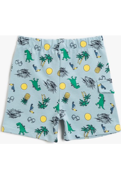 Koton Kids Koton Desenli Şort Pamuklu