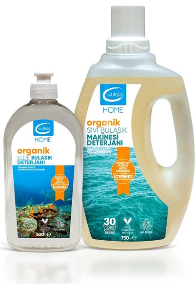 TheLifeCo Thelifeco Organik Bulaşık Temizliği Paketi