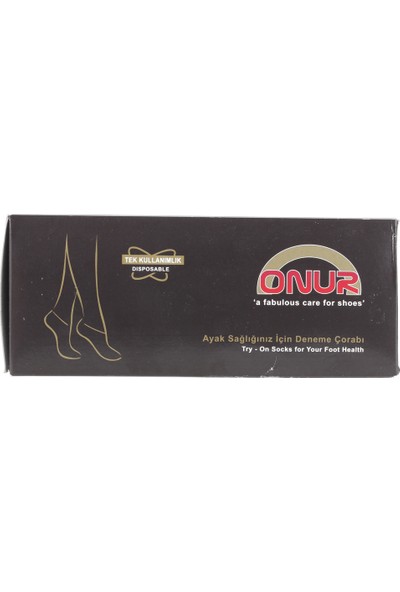 Fabcare Onur Tek Kullanımlık Deneme Çorabı