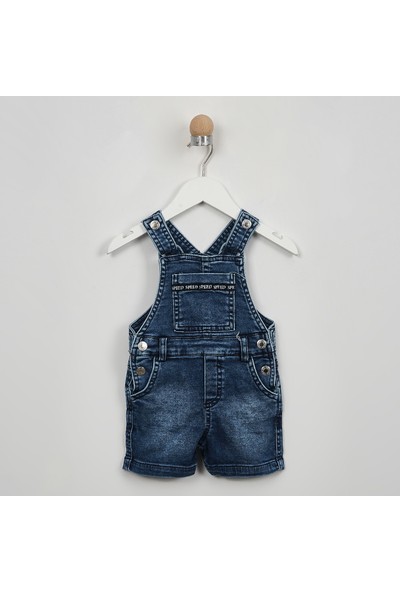 Panço Erkek Bebek Denim Salopet 2111BB24001