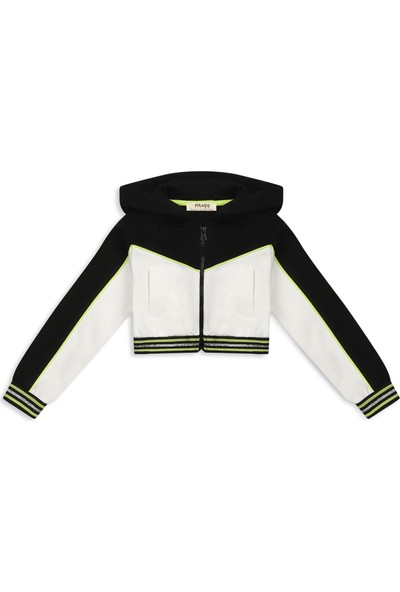 Panço Kız Çocuk Fermuarlı Sweat 2111GK08002