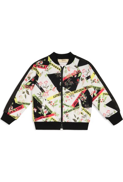 Panço Kız Çocuk Örme Mont 2111GK21001