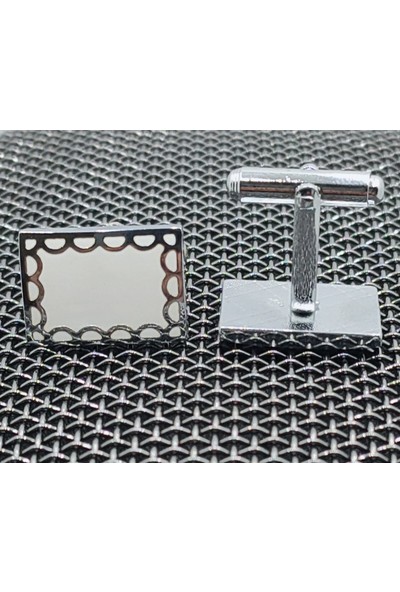 Bay Hediye 1. Sınıf Çelik Sade Şık Kol Düğmesi