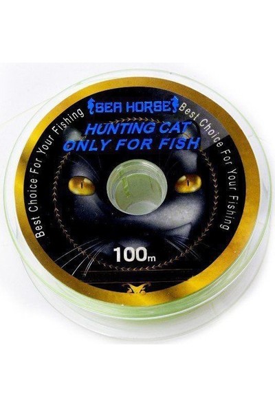 Sea Horse Cat 0,50 mm 100 mt Misina Yeşil Sea Horse Cat 0,50 mm 100 mt Misina Yeşil