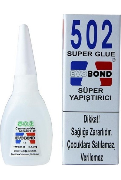 502 Super Glue Süper Yapıştırıcı 502 Super Glue Süper Yapıştırıcı