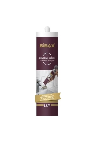 Sibax Üniversal Silikon 280GR Beyaz Sibax Üniversal Silikon 280GR Beyaz