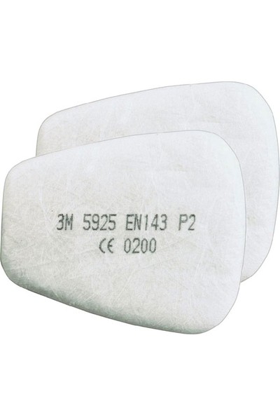3m 5925 P2 Toz ve Sis Filtresi Pedi 5 Çift