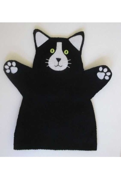 Duyuland Keçe Kedi El Kuklası Duyuland Keçe Kedi El Kuklası