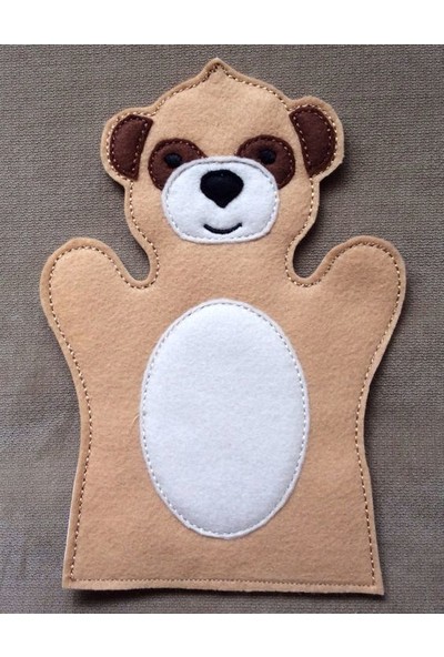 Duyuland Keçe El Kuklası ( Rakun) Duyuland Keçe El Kuklası ( Rakun)