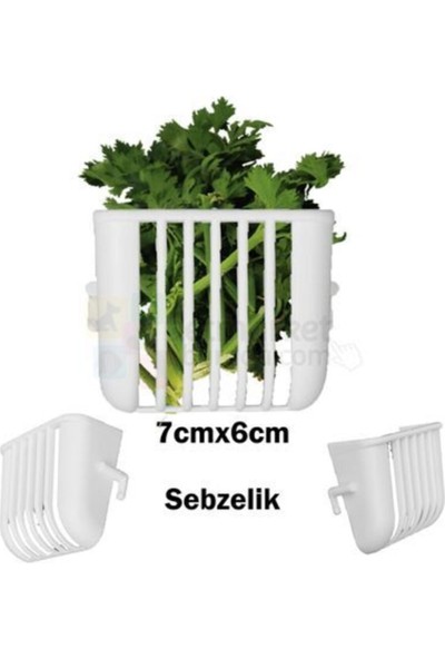 Tivix Kafes Kuşları Için Sebzelik & Meyvelik