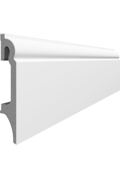 VOX Espumo Suya Dayanıklı Süpürgelik 8 cm - Beyaz - ESP301