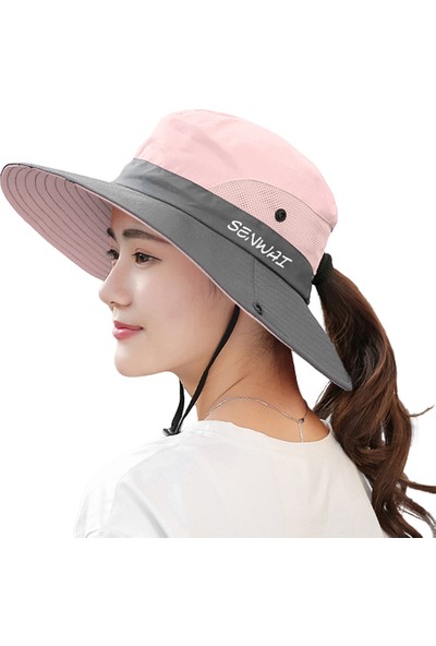 Senwai Kadın Güneş Korumalı Şapka Uv Koruma (Yurt Dışından)
