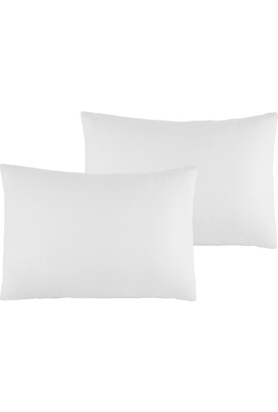 Vivamaison Pamuk Saten Beyaz 2 Adet Yastık Kılıfı Vivamaison Pamuk Saten Beyaz 2 Adet Yastık Kılıfı